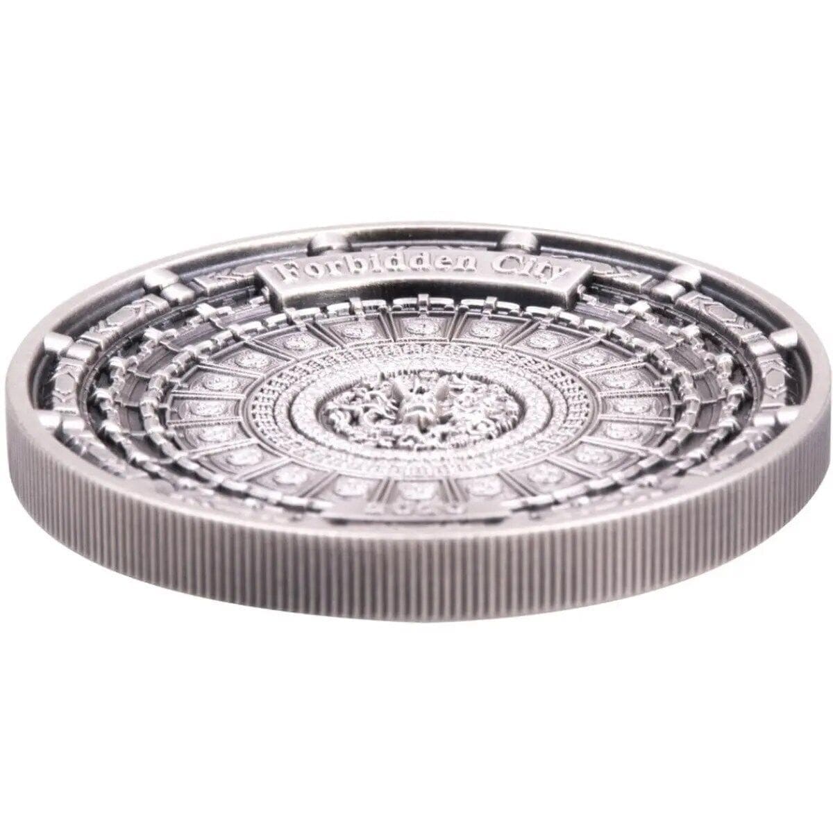 2020 $10 Forbidden City 4 Layer 100g Silver Coin | The Coin Chest